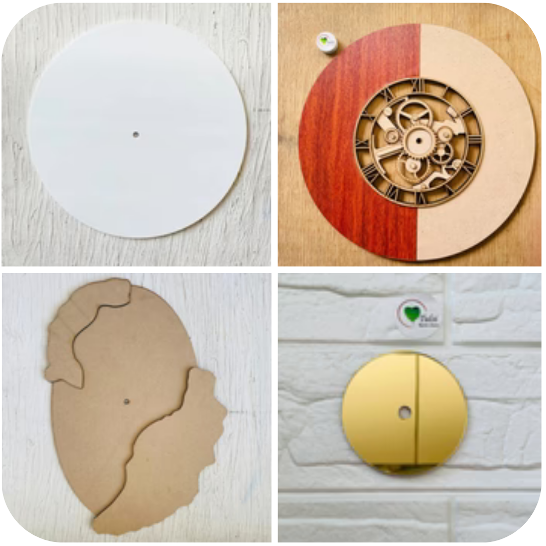 MDF & Acrylic Clocks – Tulsi Resin Store