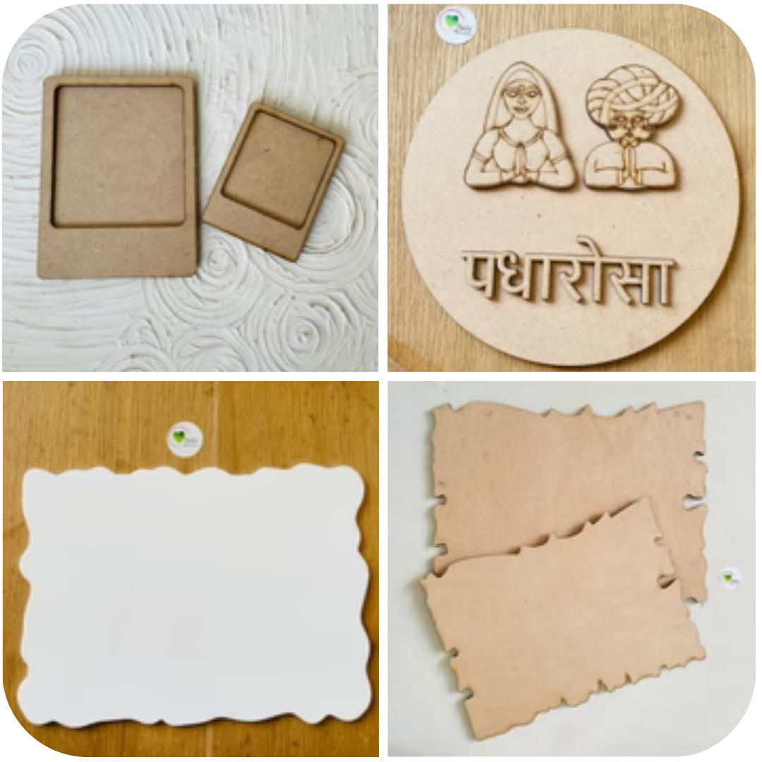 MDF & Acrylic Base – Tulsi Resin Store