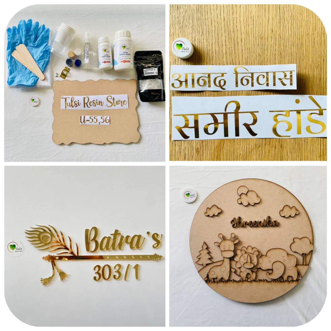 Custom Nameplate – Tulsi Resin Store