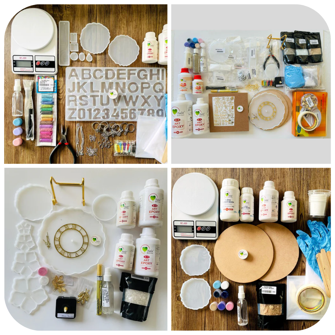 Buy Complete Beginner Epoxy Resin Kit for Resin Art – Tulsi Resin Store