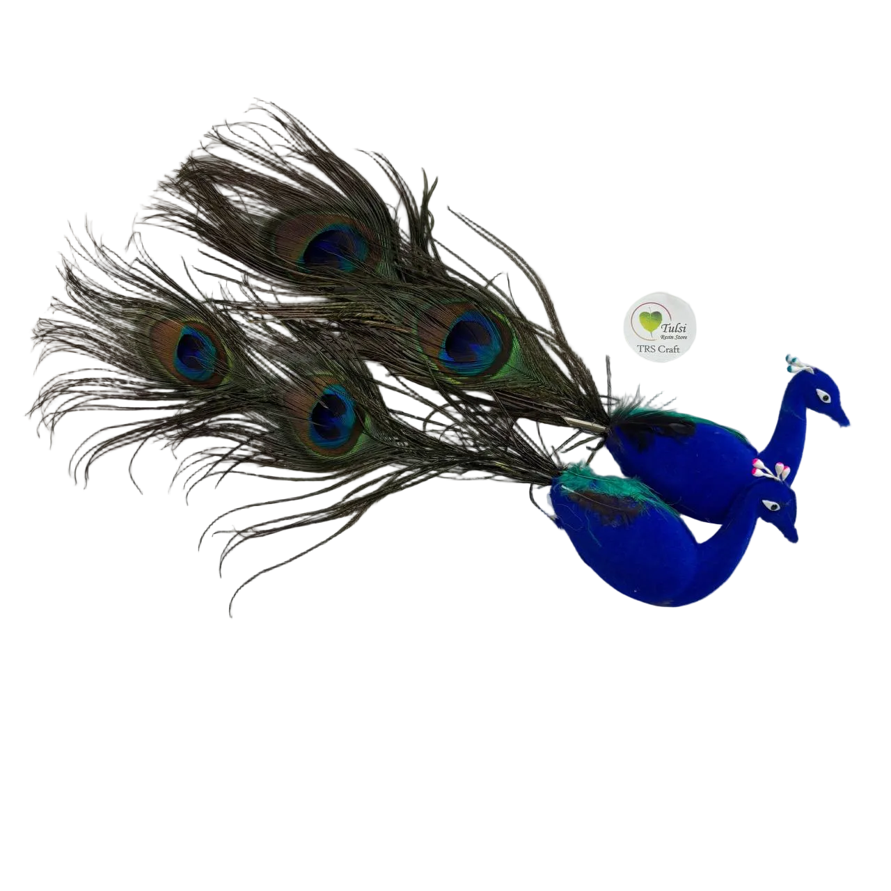3D Artificial Peacock Idols – Tulsi Resin Store