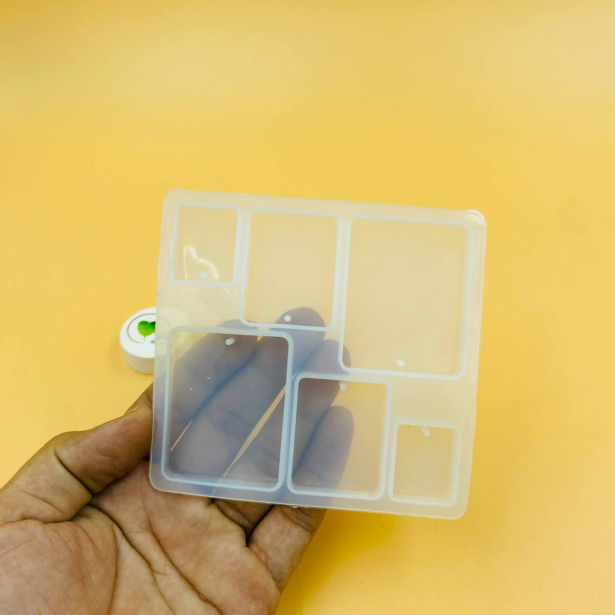 6 Cavity Rectangle Mould – Tulsi Resin Store