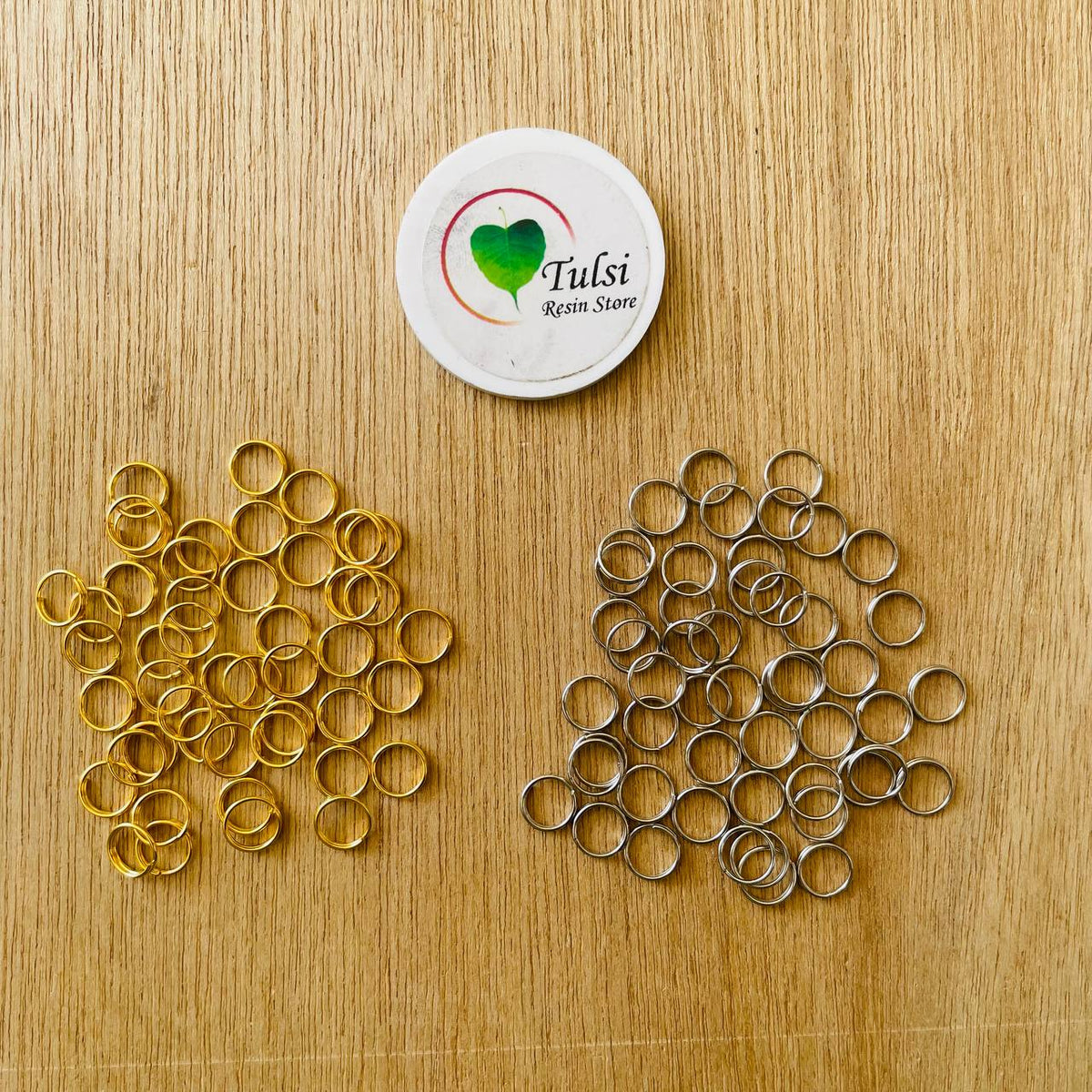 Connector Double Ring (50 pcs) – Tulsi Resin Store