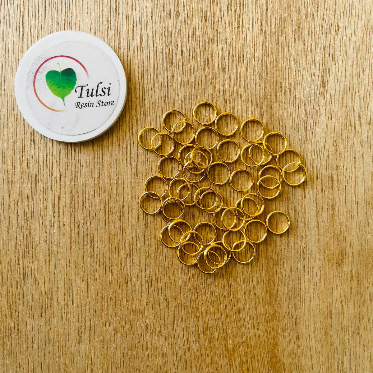 Connector Double Ring (50 pcs) – Tulsi Resin Store