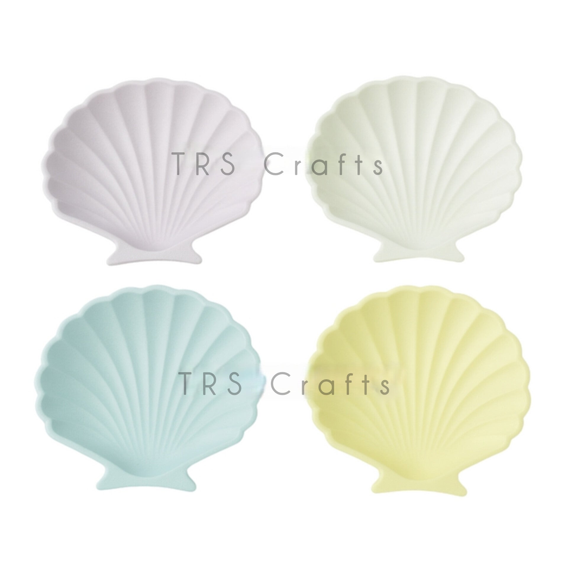 Concrete Jars (A10) - Shell Trinket – Tulsi Resin Store