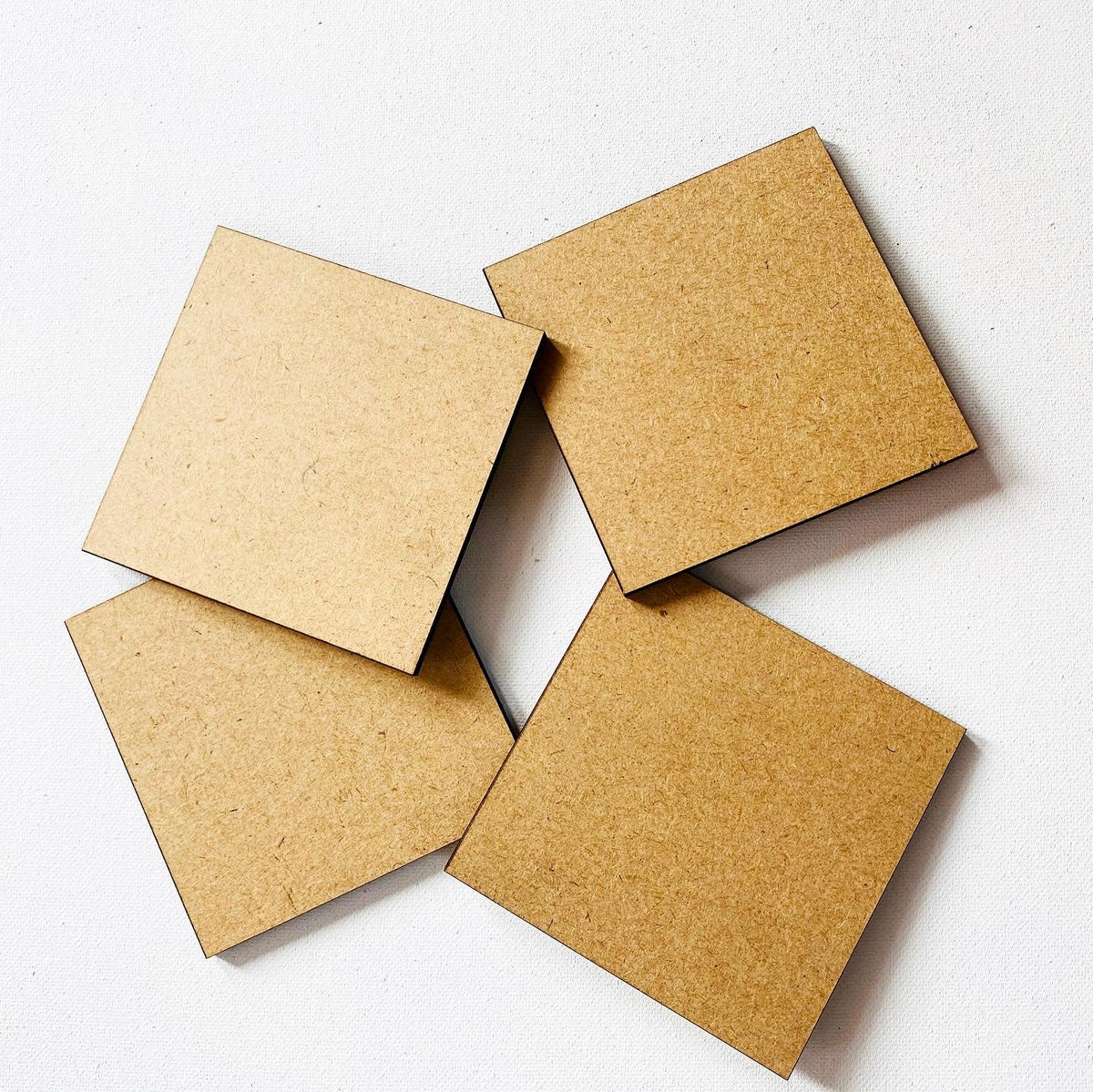Set Of 8 Square MDF Coaster – Tulsi Resin Store