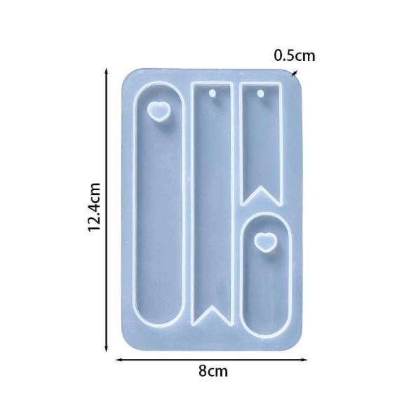 4 in 1 keychain/Tag Mould – Tulsi Resin Store
