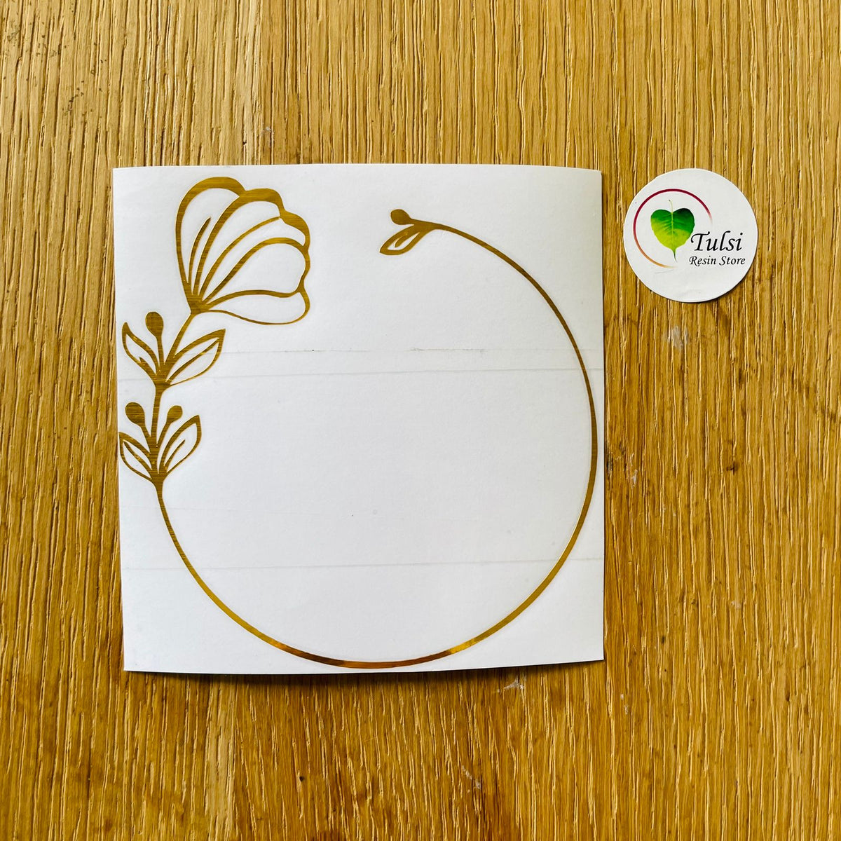 Vinyl Sticker - Ring Design (A) – Tulsi Resin Store