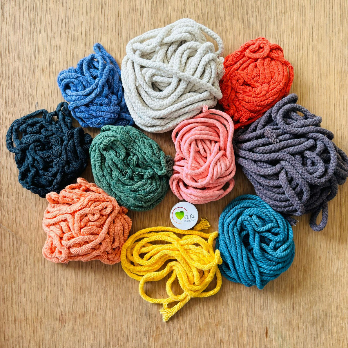 Macrame Threads Mix Combo – Tulsi Resin Store