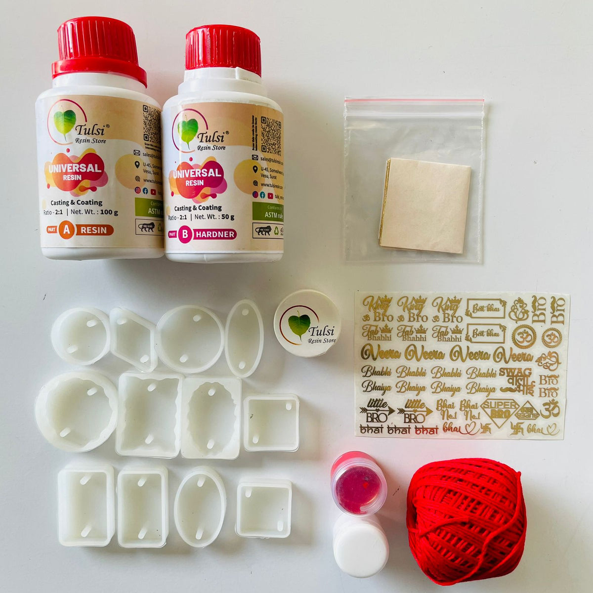DIY Rakhi Kit (A) – Tulsi Resin Store
