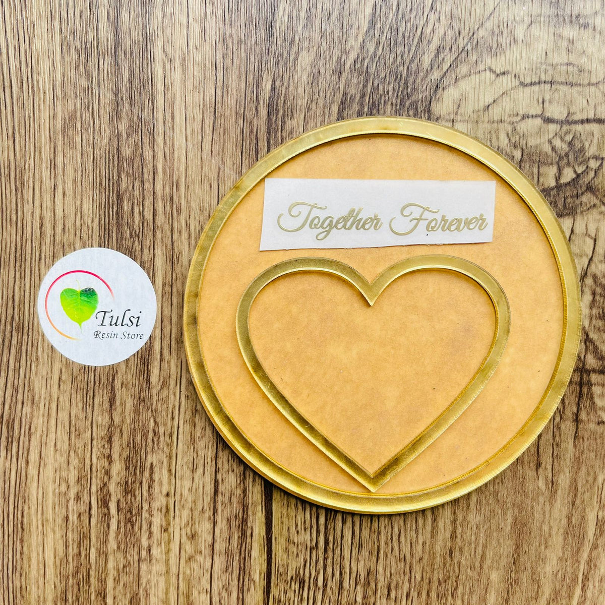 Mini Thumbprint Frame - Round – Tulsi Resin Store