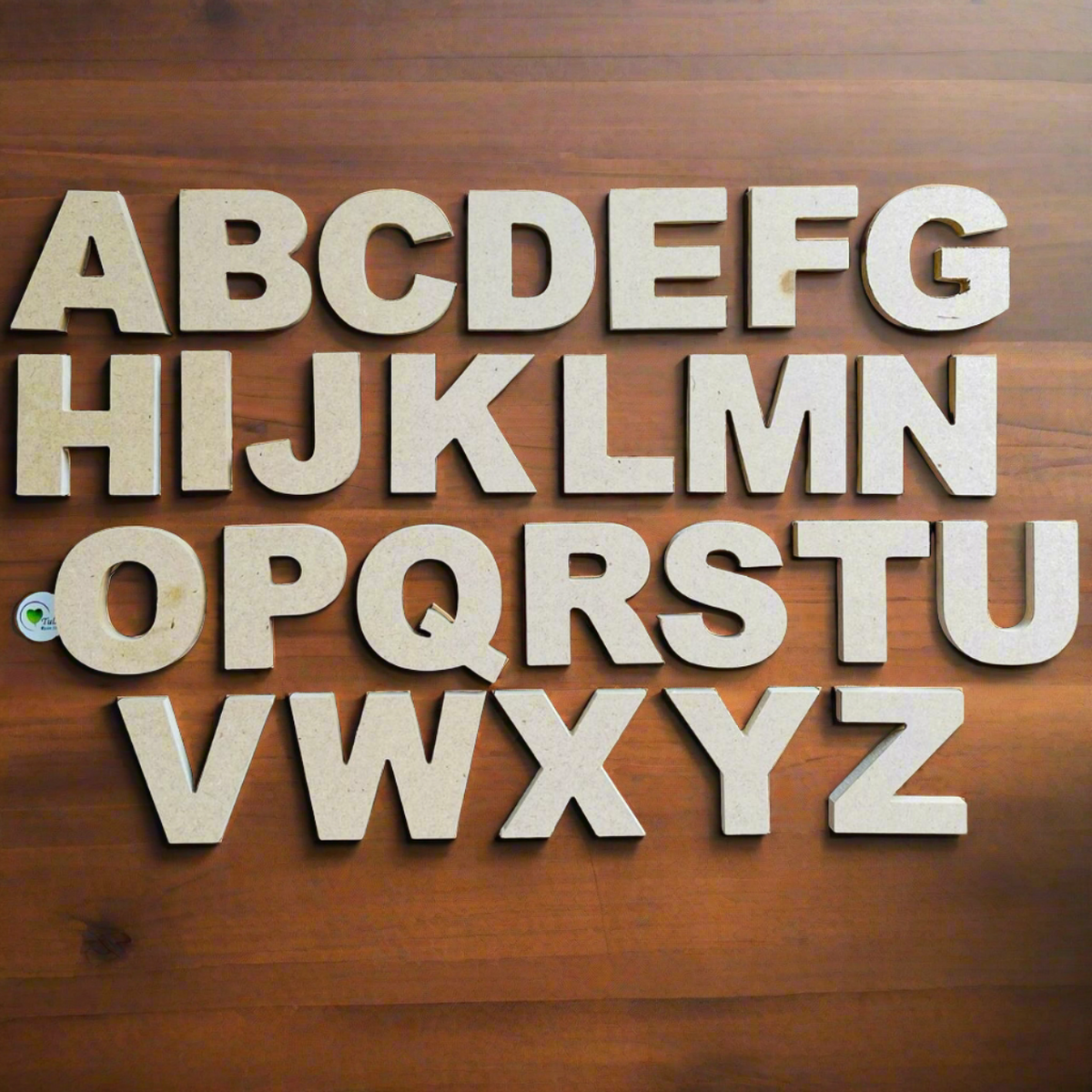 MDF All Alphabets Set – Tulsi Resin Store