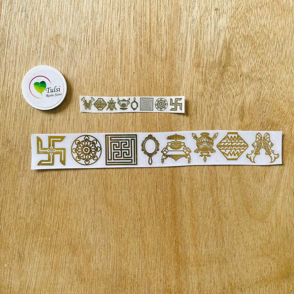 Metal Sticker - AshtMangal – Tulsi Resin Store