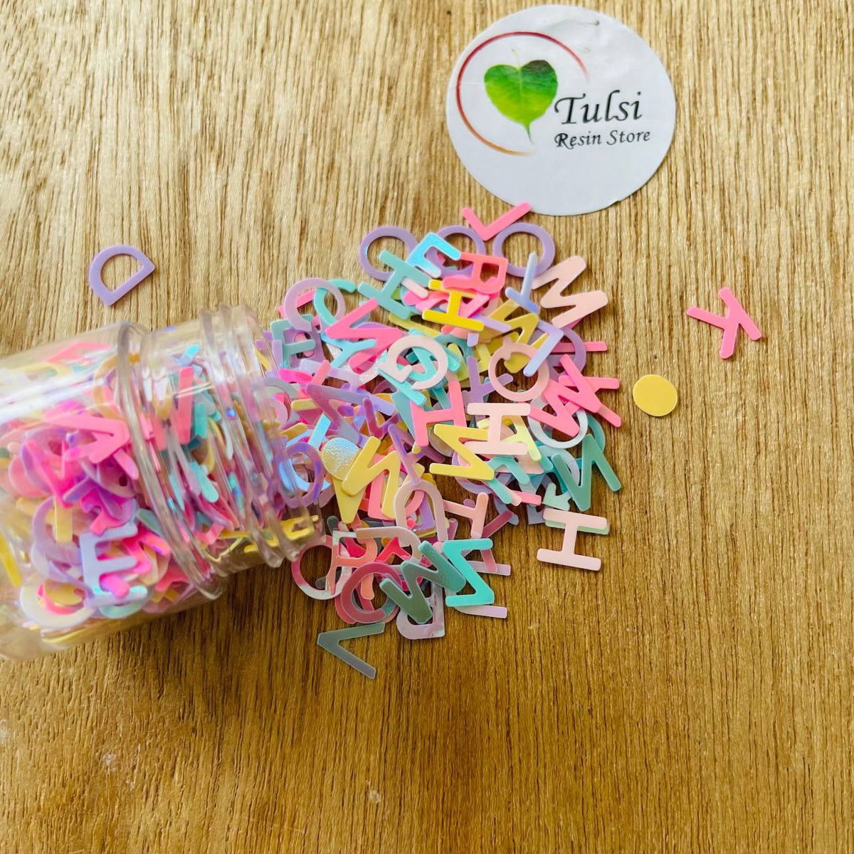 Big Alphabet Rainbow Miniature – Tulsi Resin Store