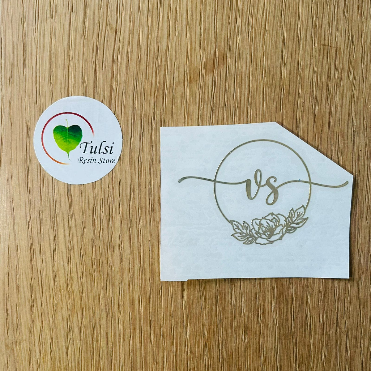 Custom Metal Sticker - Logo Design – Tulsi Resin Store