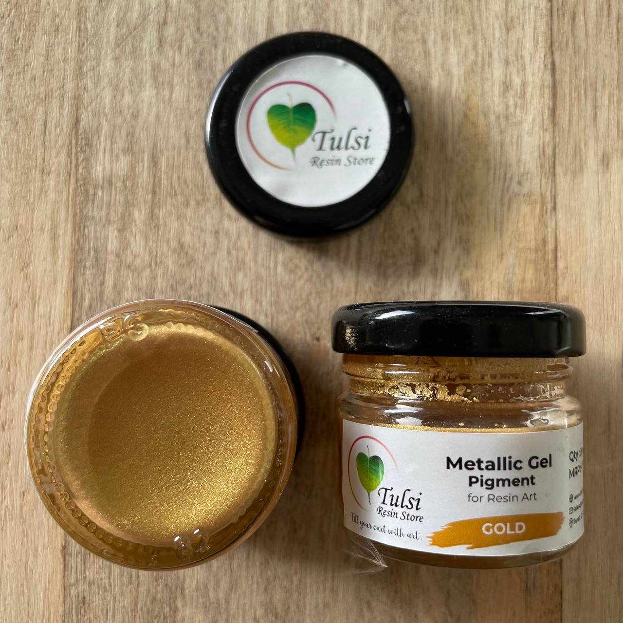 Metallic Gel Resin Pigments – Tulsi Resin Store