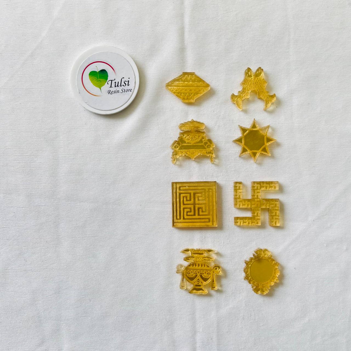 Acrylic Ashtmangal Cutout – Tulsi Resin Store