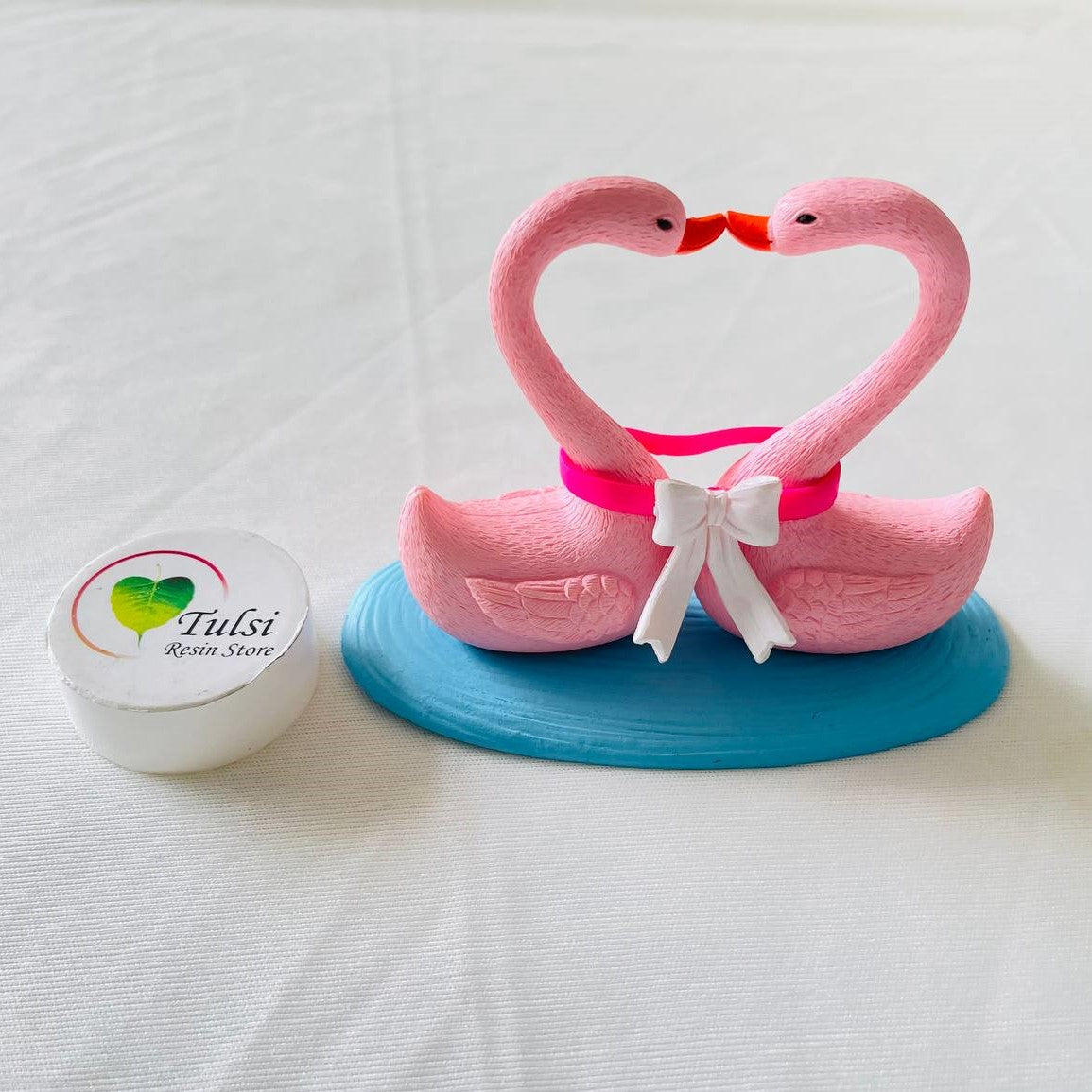 3D Pink Flamingo Miniature (D) – Tulsi Resin Store