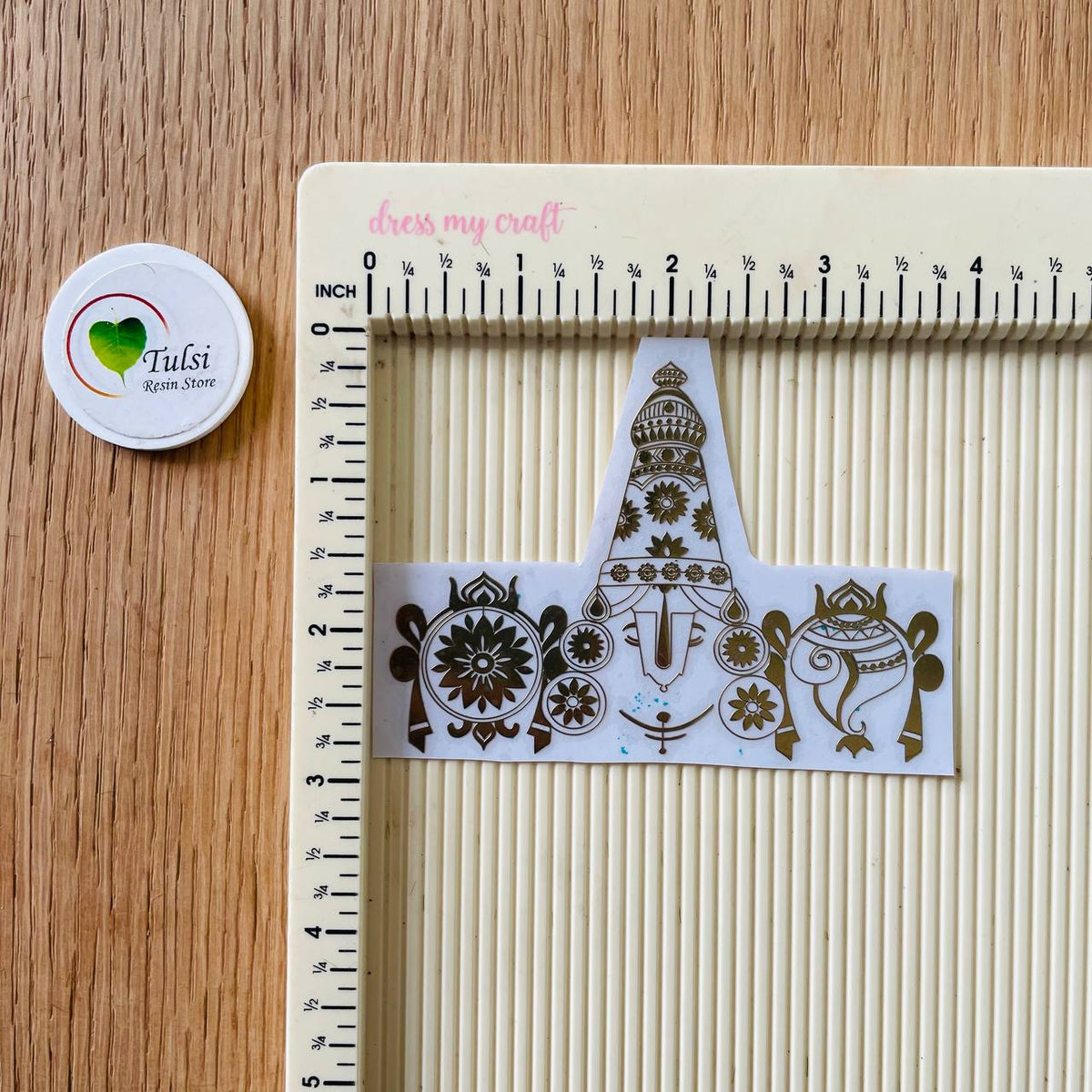 Metal Sticker - Lord Venkateshwara (B) – Tulsi Resin Store