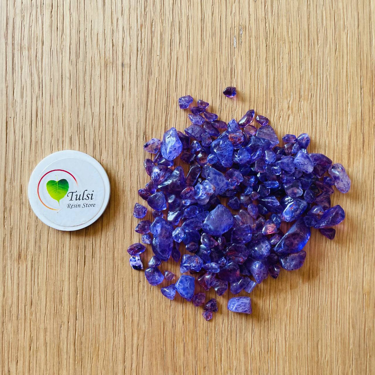Purple Dyed Crystal – Tulsi Resin Store