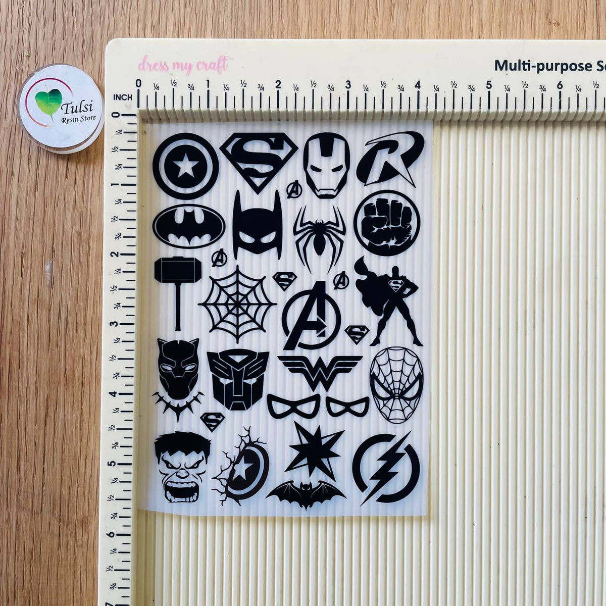 A6 Insert Sheet - Superhero – Tulsi Resin Store