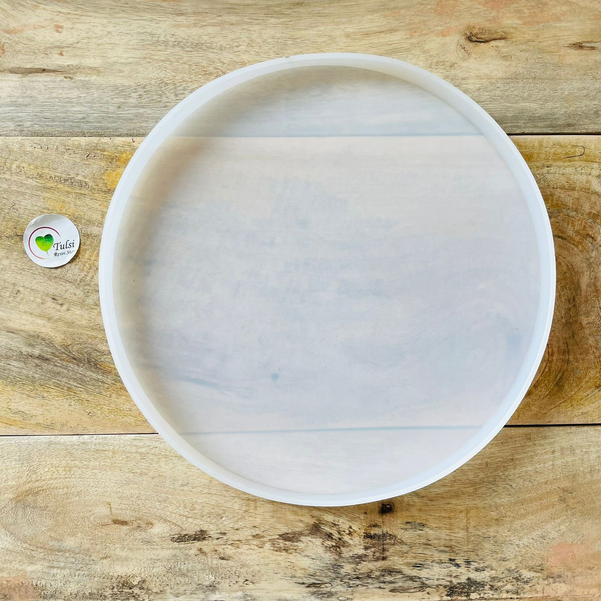 10" Plain Round Tray Mould – Tulsi Resin Store