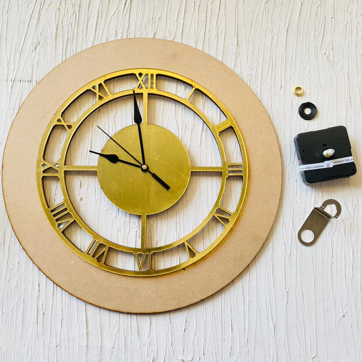 12" Clock Set With Ring cutout – Tulsi Resin Store