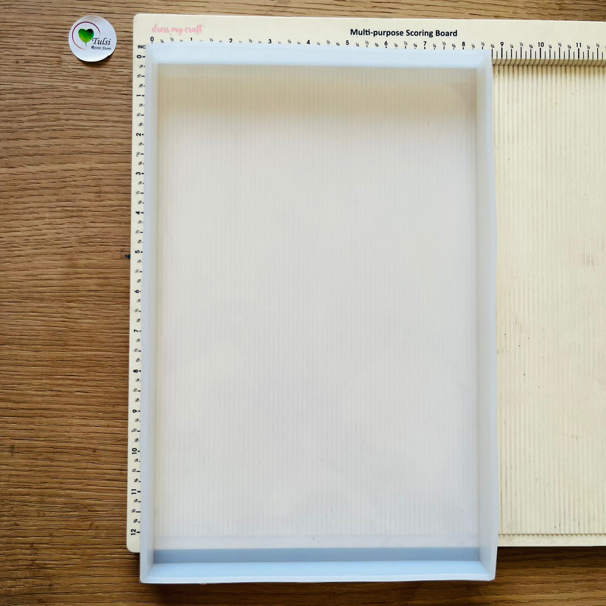 20 MM Deep Rectangle Tray Mould – Tulsi Resin Store