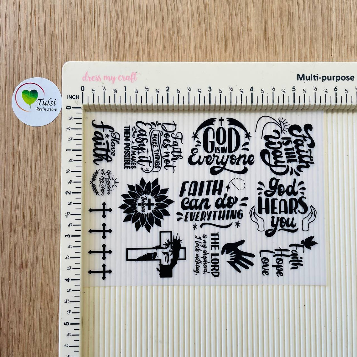 A6 Insert Sheet - Catholic Caption – Tulsi Resin Store