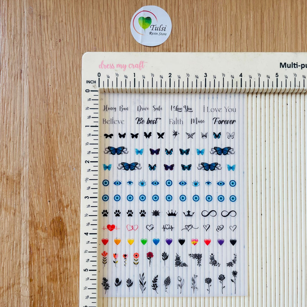 A6 Insert sheet - Mix Shape – Tulsi Resin Store