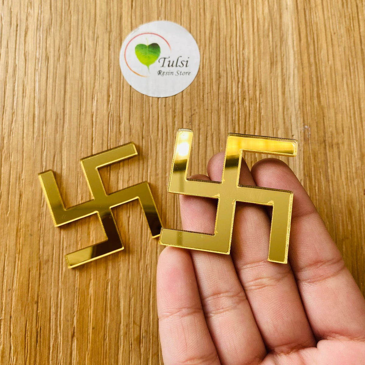 Acrylic Cutout - Swastik – Tulsi Resin Store