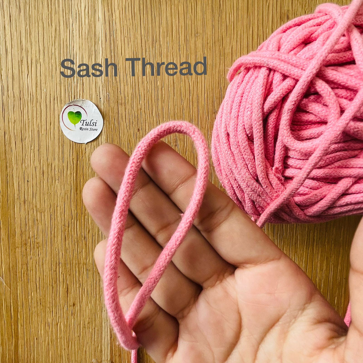 Baby Pink Macrame Thread – Tulsi Resin Store