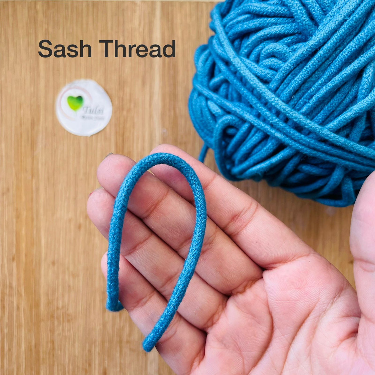 Sky Blue Macrame Thread – Tulsi Resin Store