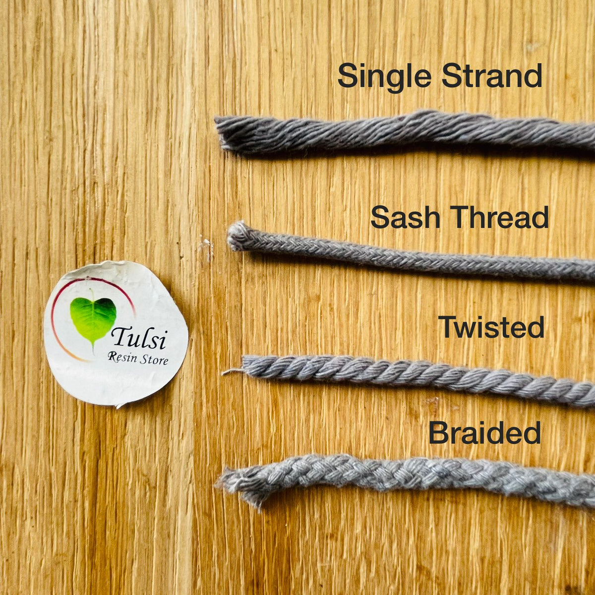 Grey Macrame Thread – Tulsi Resin Store
