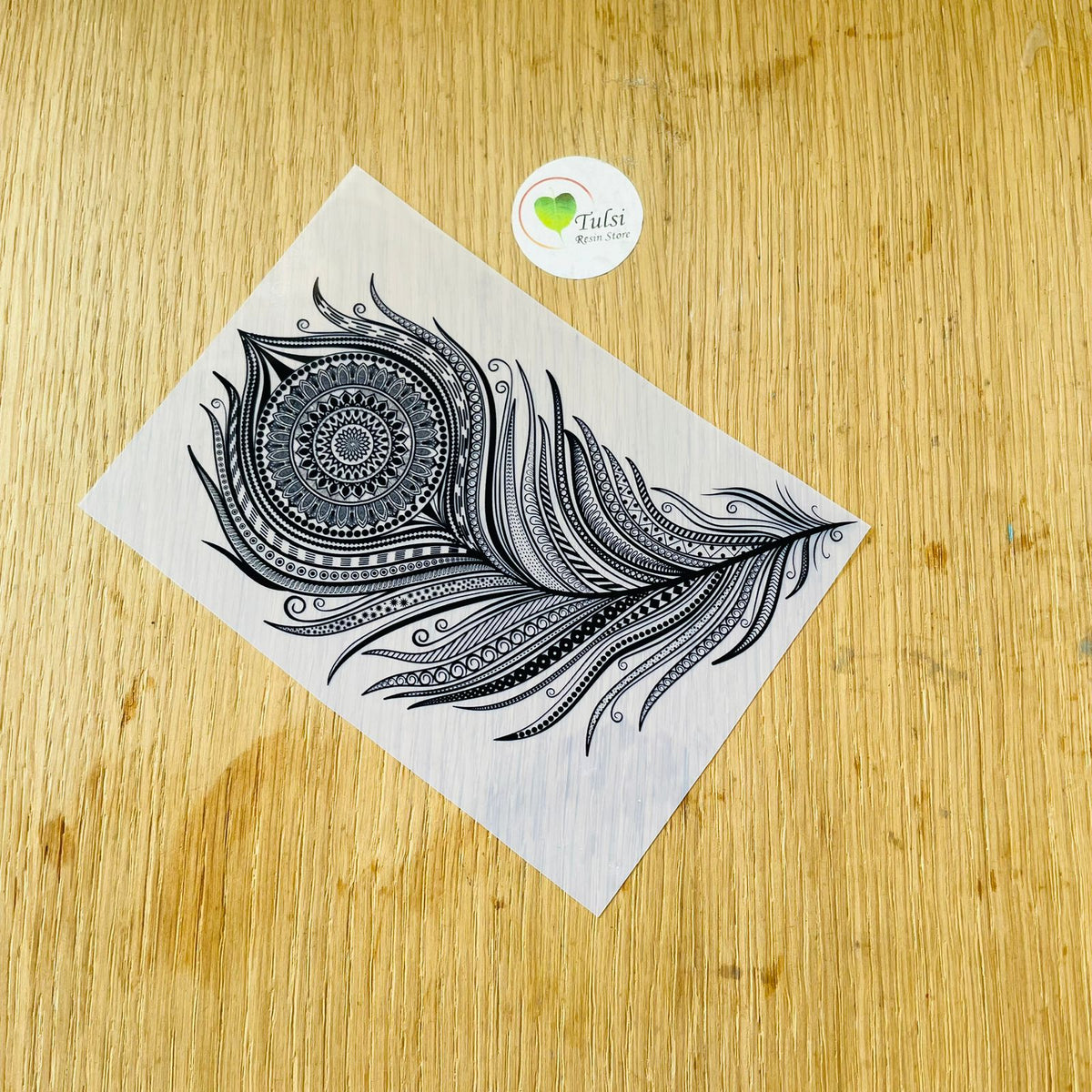 Insert Sheet- Big Morpankh – Tulsi Resin Store