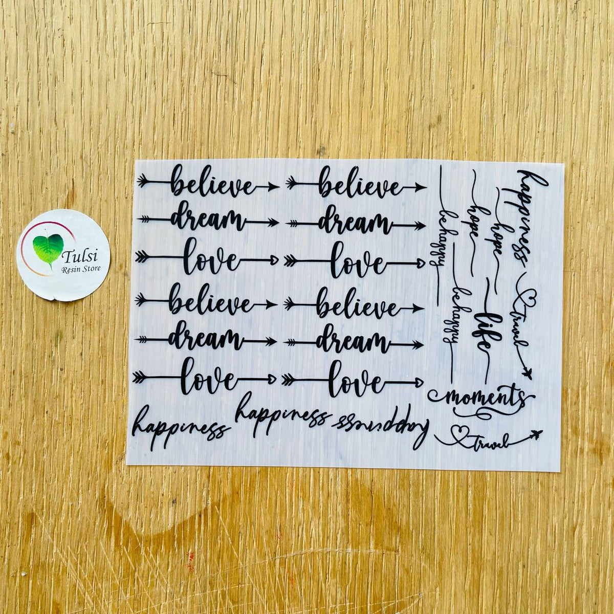 A6 Insert Sheet - Bookmark – Tulsi Resin Store