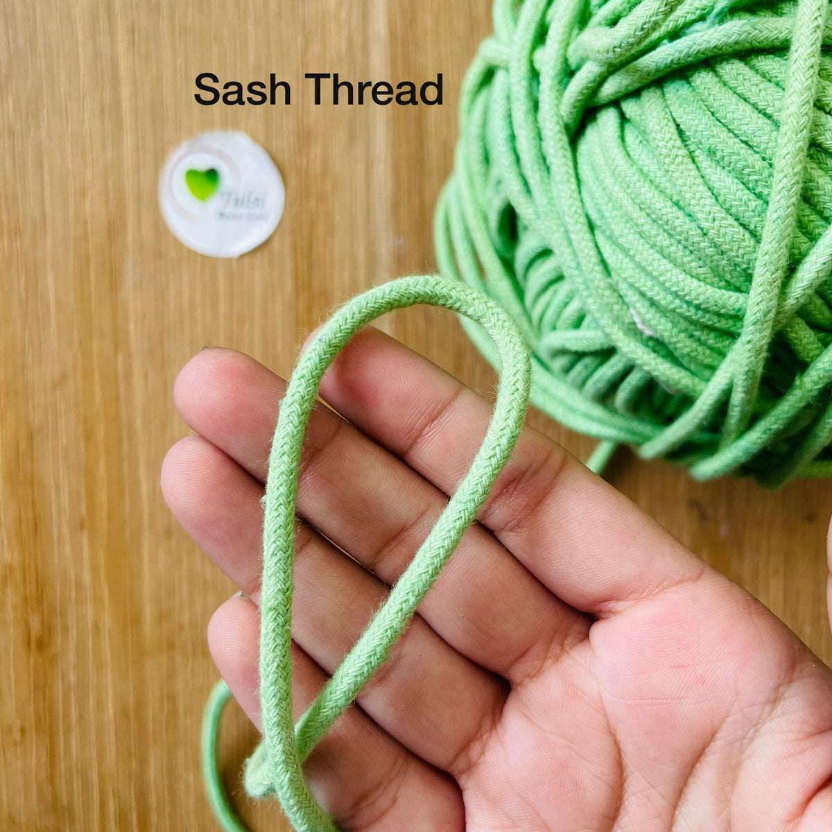 Light Green Macrame Thread – Tulsi Resin Store