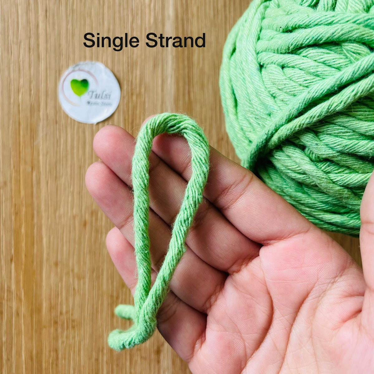 Light Green Macrame Thread – Tulsi Resin Store