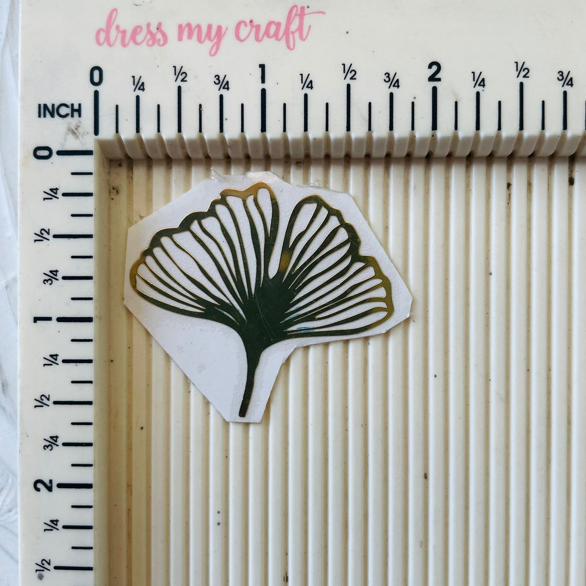 Metal Sticker - Ginkgo Leaf – Tulsi Resin Store