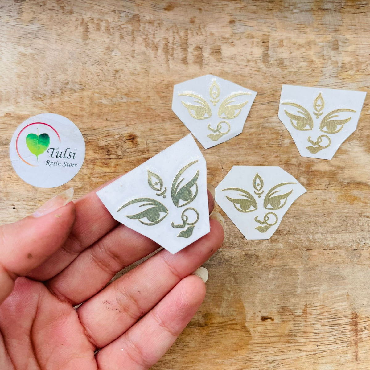 Metal Sticker - Mata Ji – Tulsi Resin Store