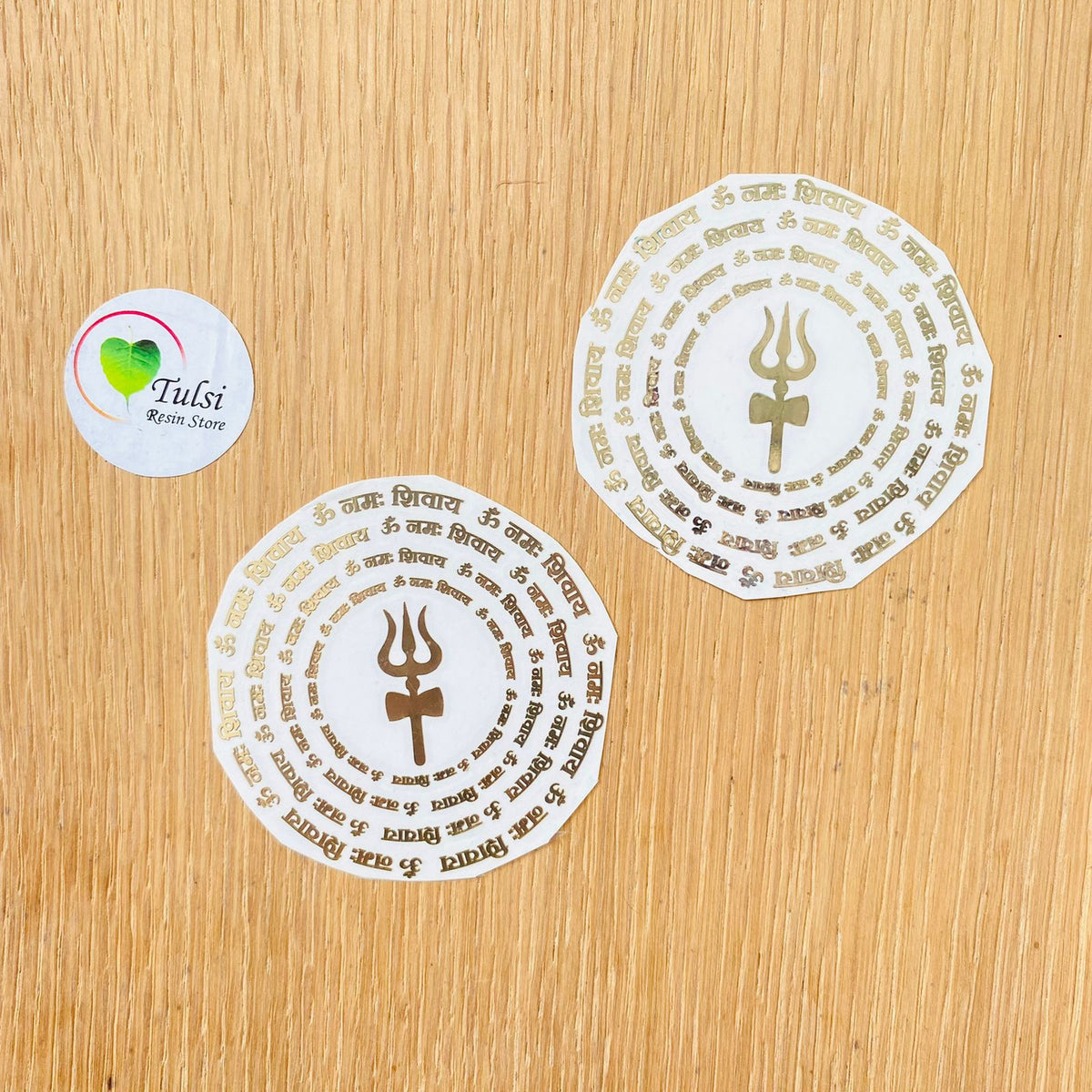 Metal Sticker - Shiv Mantra(A) – Tulsi Resin Store