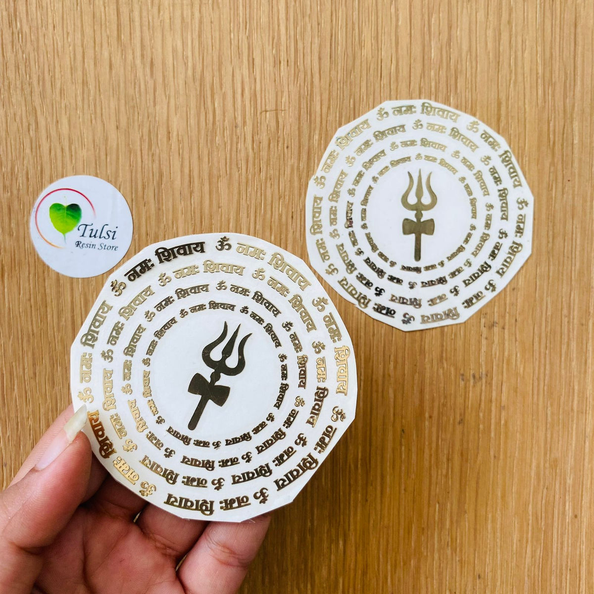 Metal Sticker - Shiv Mantra(A) – Tulsi Resin Store
