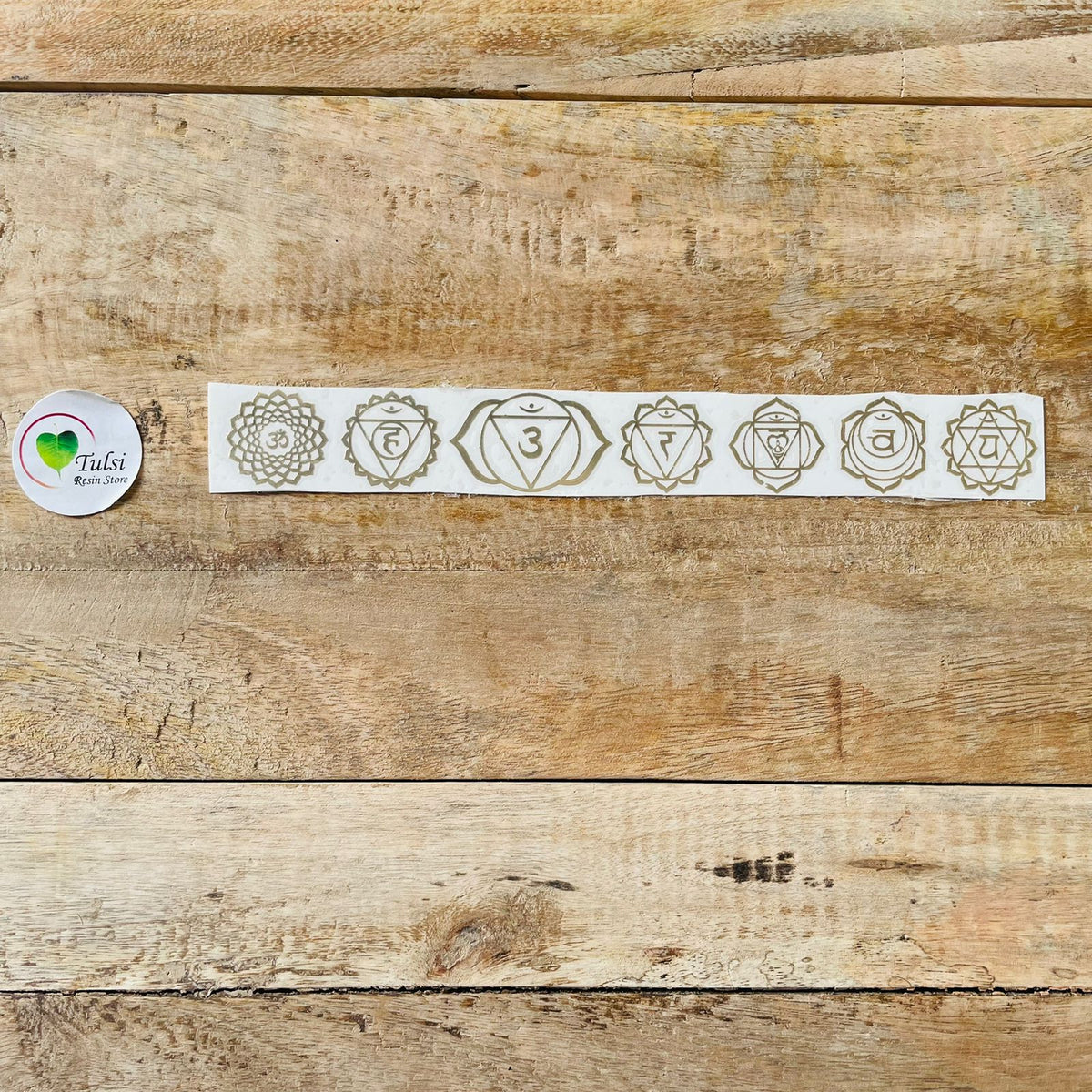 Metal Sticker - 7 Chakras – Tulsi Resin Store