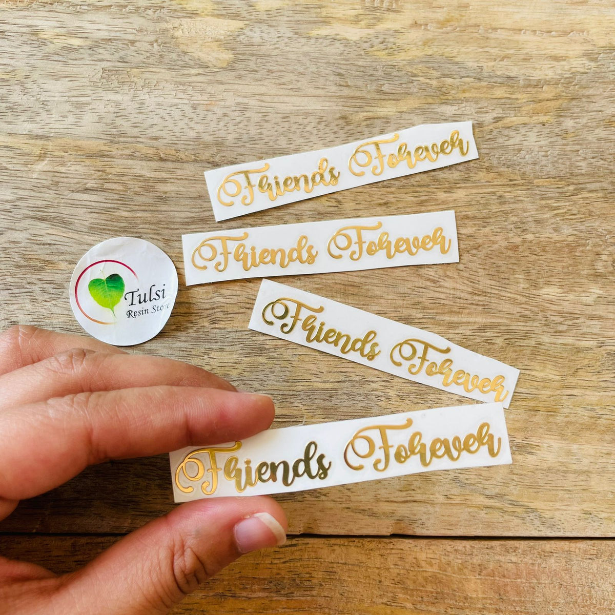 Metal sticker - Friends Forever – Tulsi Resin Store