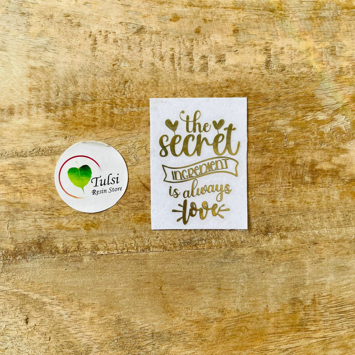 Metal Sticker - Secret Ingredient Caption – Tulsi Resin Store
