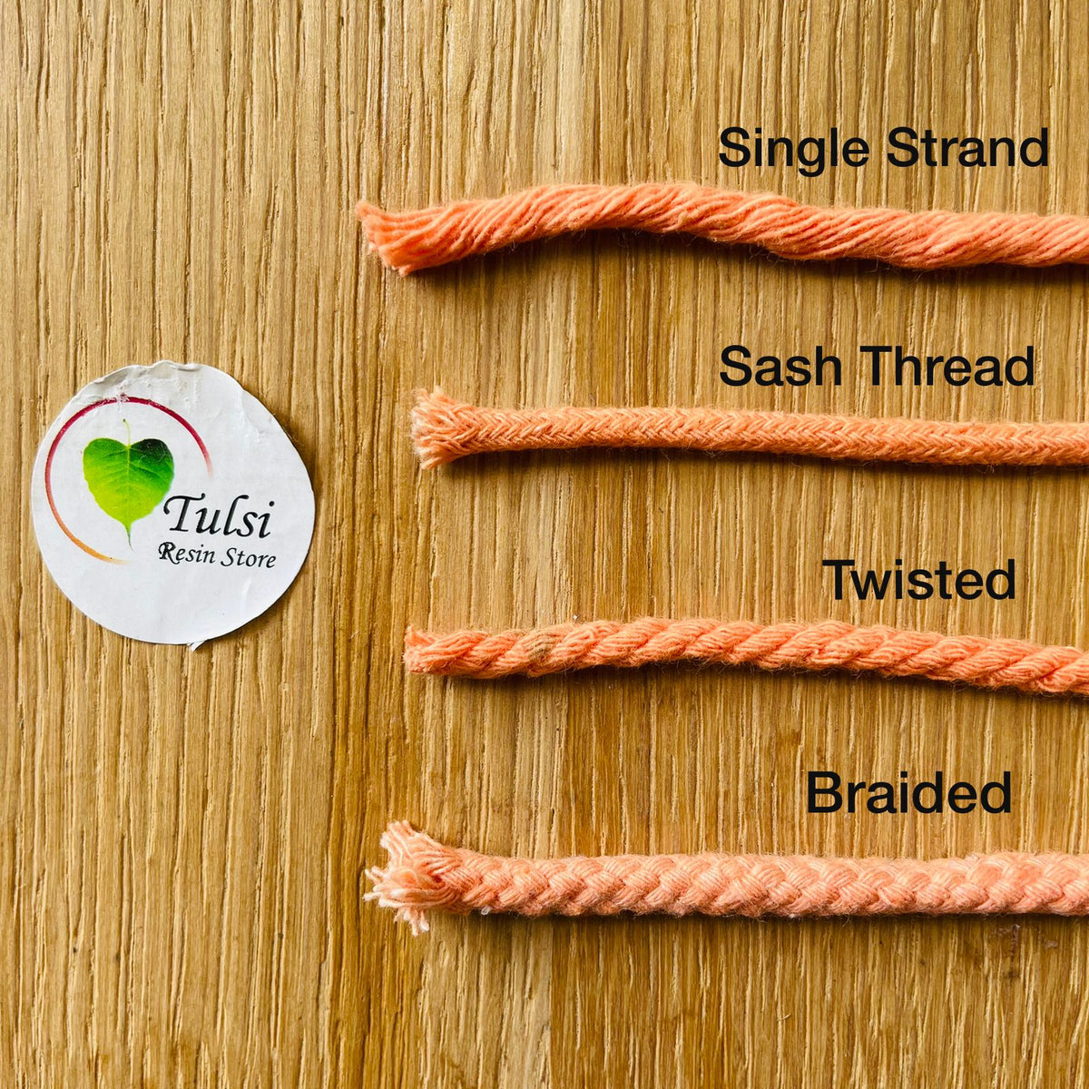 Orange Macrame Thread – Tulsi Resin Store