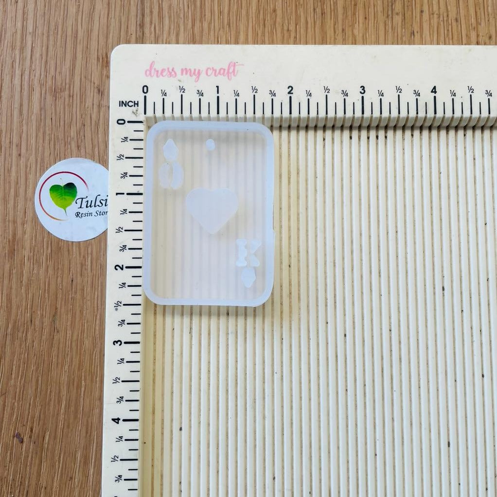 Playing Card Keychain Mould – Tulsi Resin Store