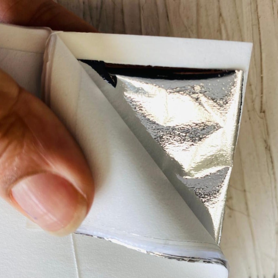 Bright Silver Foil (10) – Tulsi Resin Store