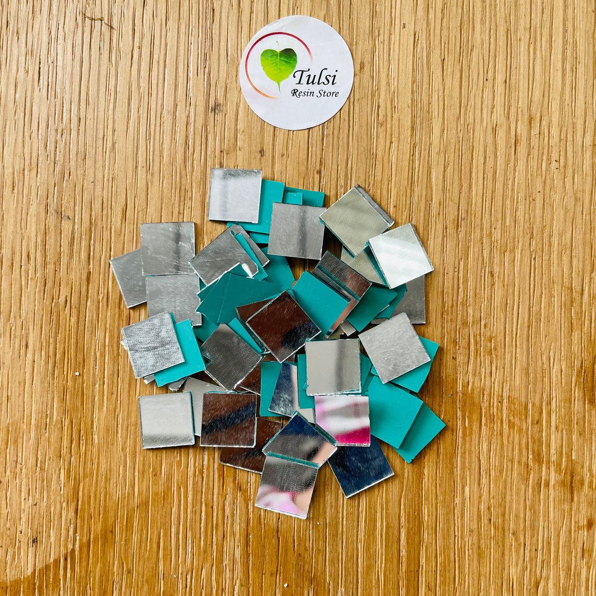 Square Shape Glass Mirror For Different Craft – Tulsi Resin Store