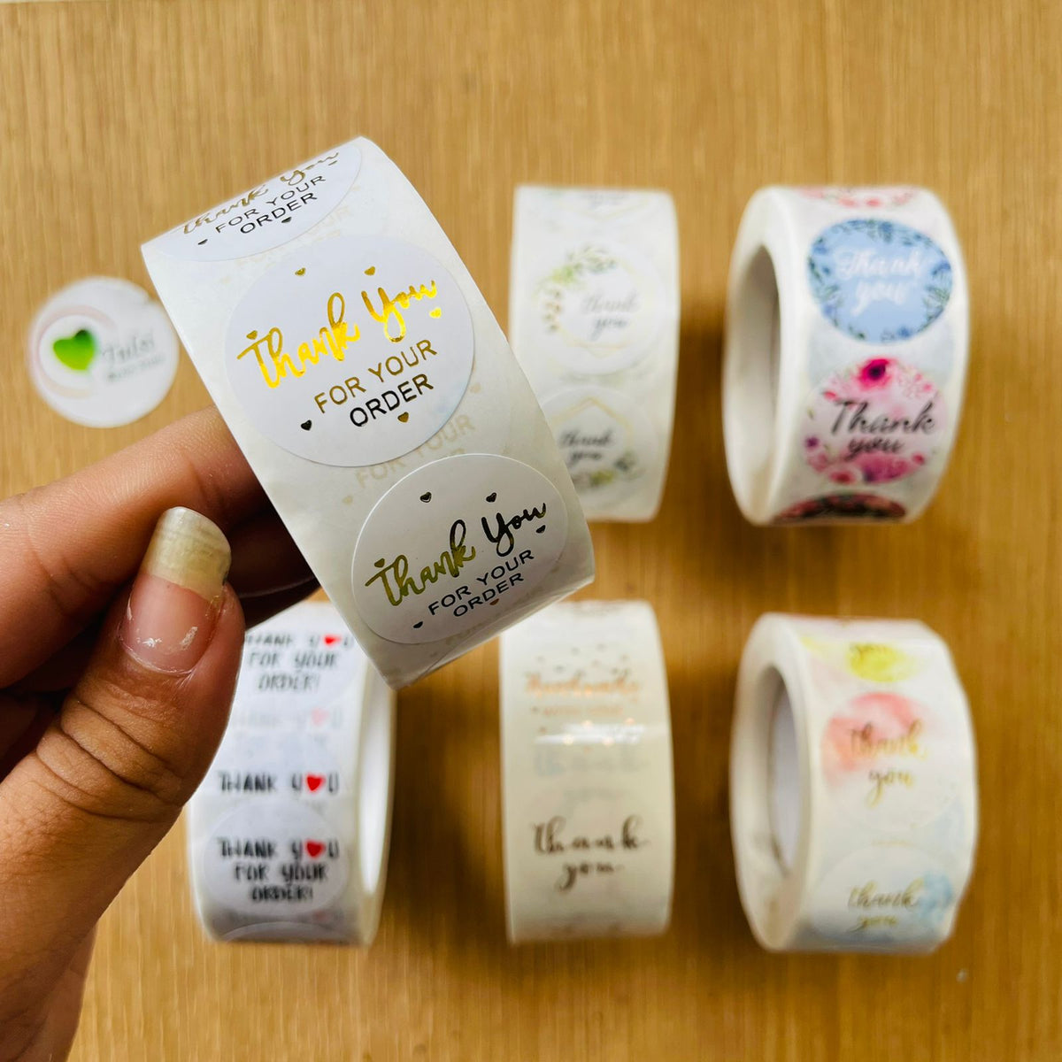 Thankyou sticker – Tulsi Resin Store